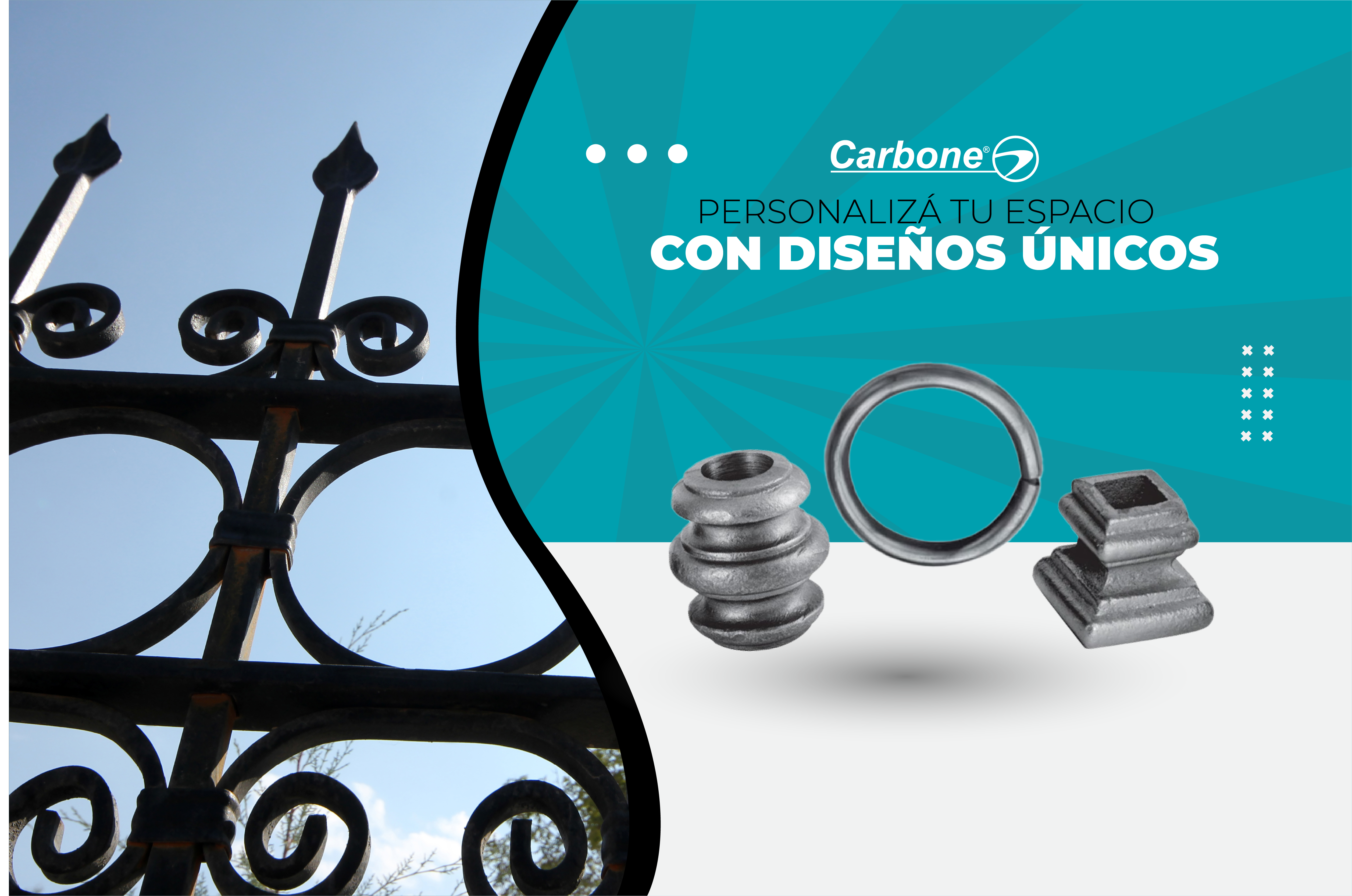 Aros de Hierro Forjado: Personaliza tu Espacio con Diseños Únicos ...