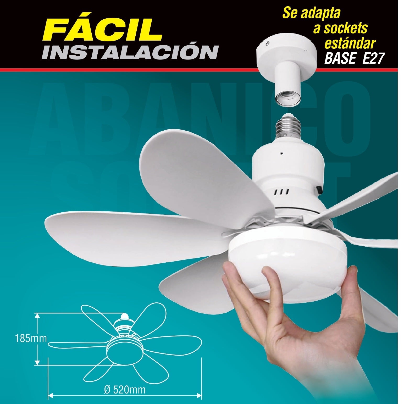 Abanico de Techo con Luz Led 20"– Tienda Oficial Carbone Store ® Costa Rica