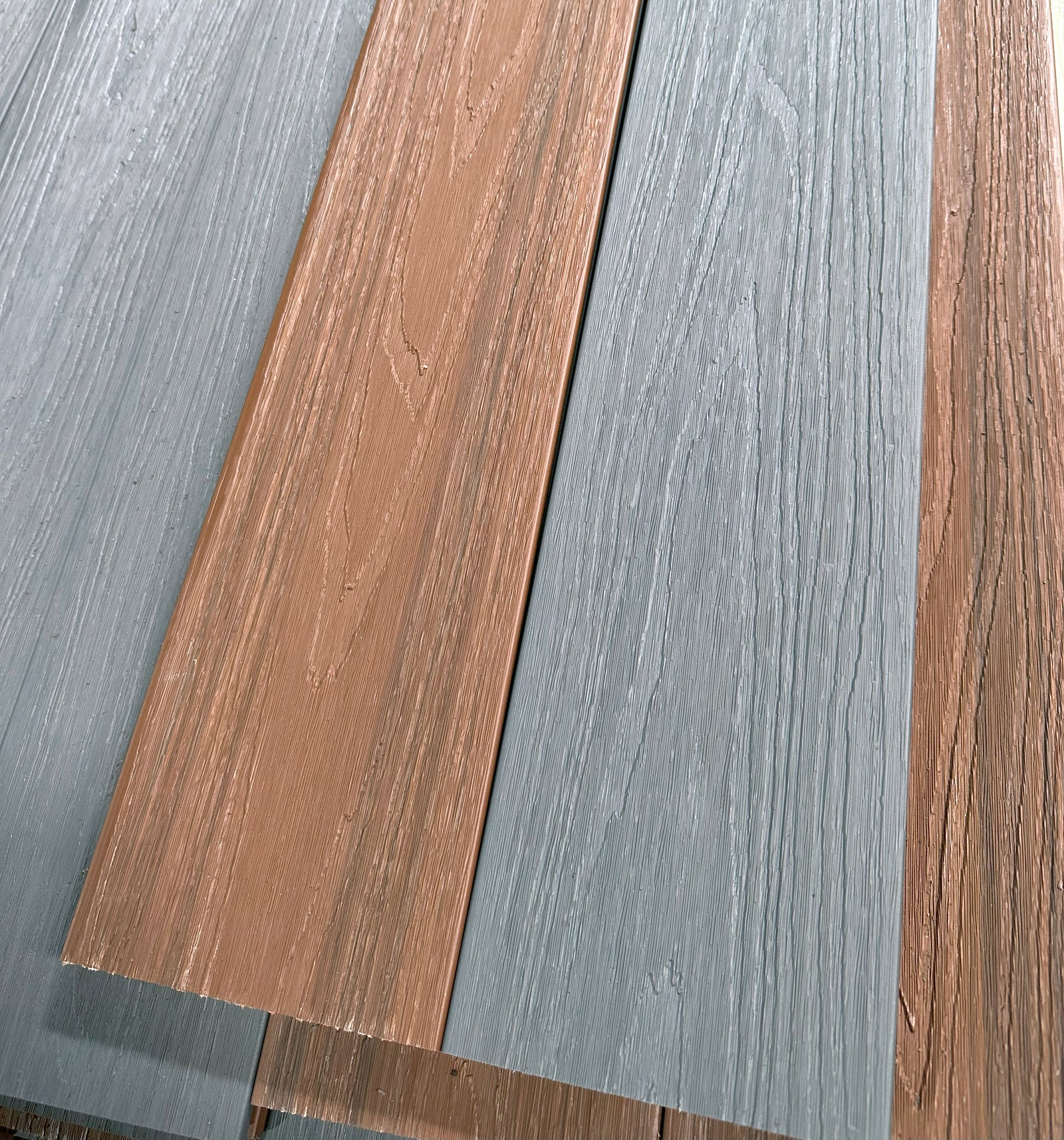 Piso Deck WPC Exteriores Dual Color Caoba / Gris– Tienda Oficial ...