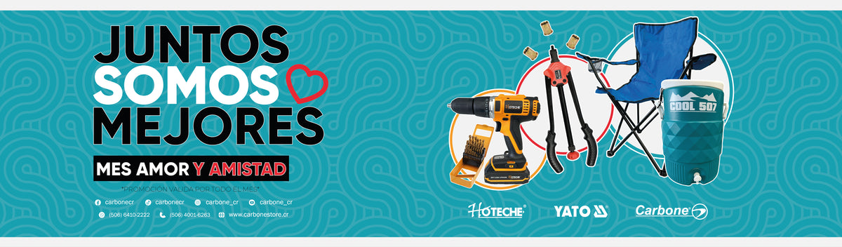 Tienda Oficial Carbone Store ® Costa Rica | Ferretería y Herramientas