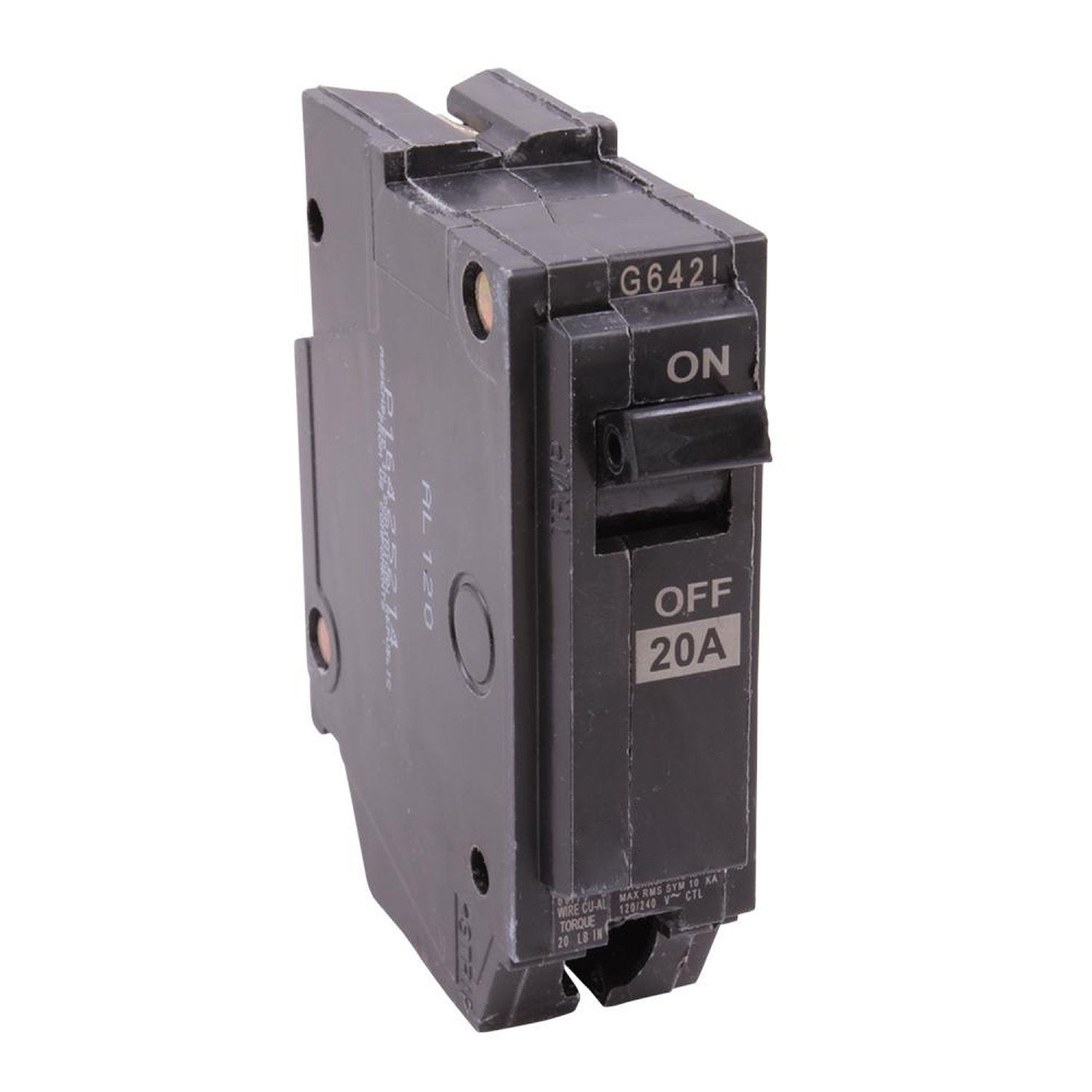 Breakers Eléctricos. 120/240 Volt. Color Negro. Material Plástico - Co ...