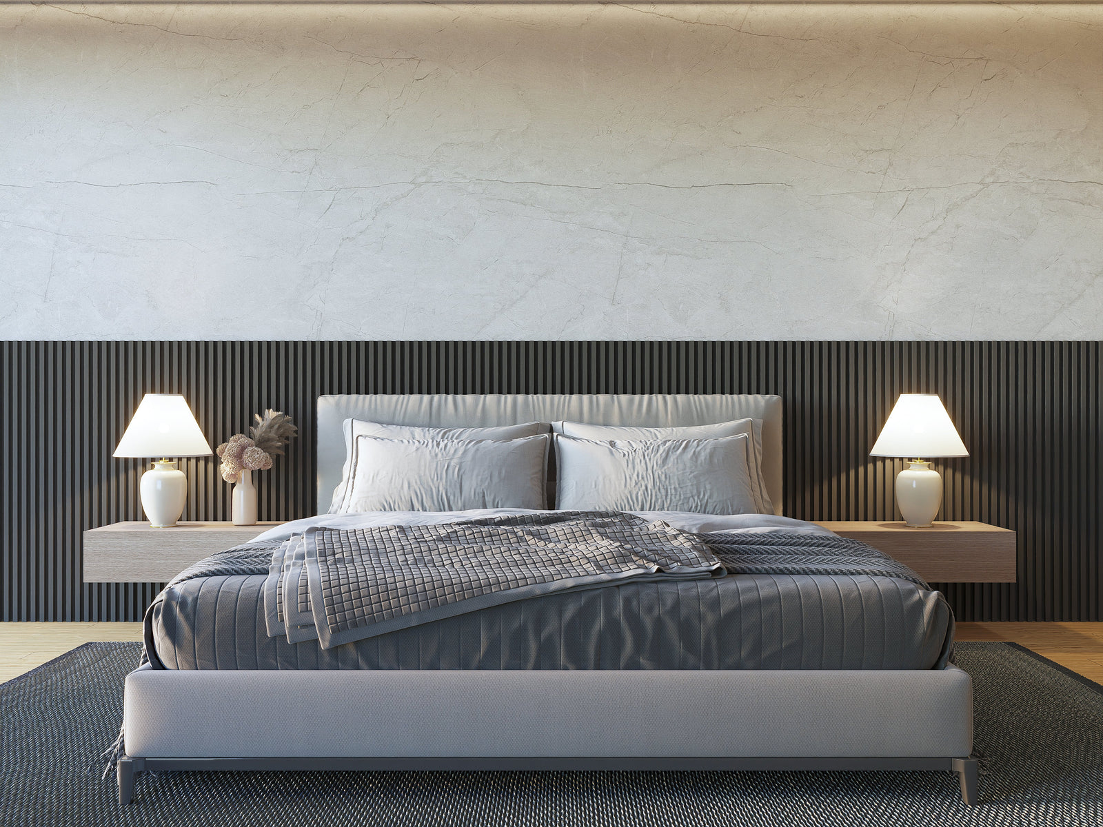 Panel Decorativo Mármol PVC 1.22 M X 2.80 M X 4 Mm. Acabado: Clean Roc ...