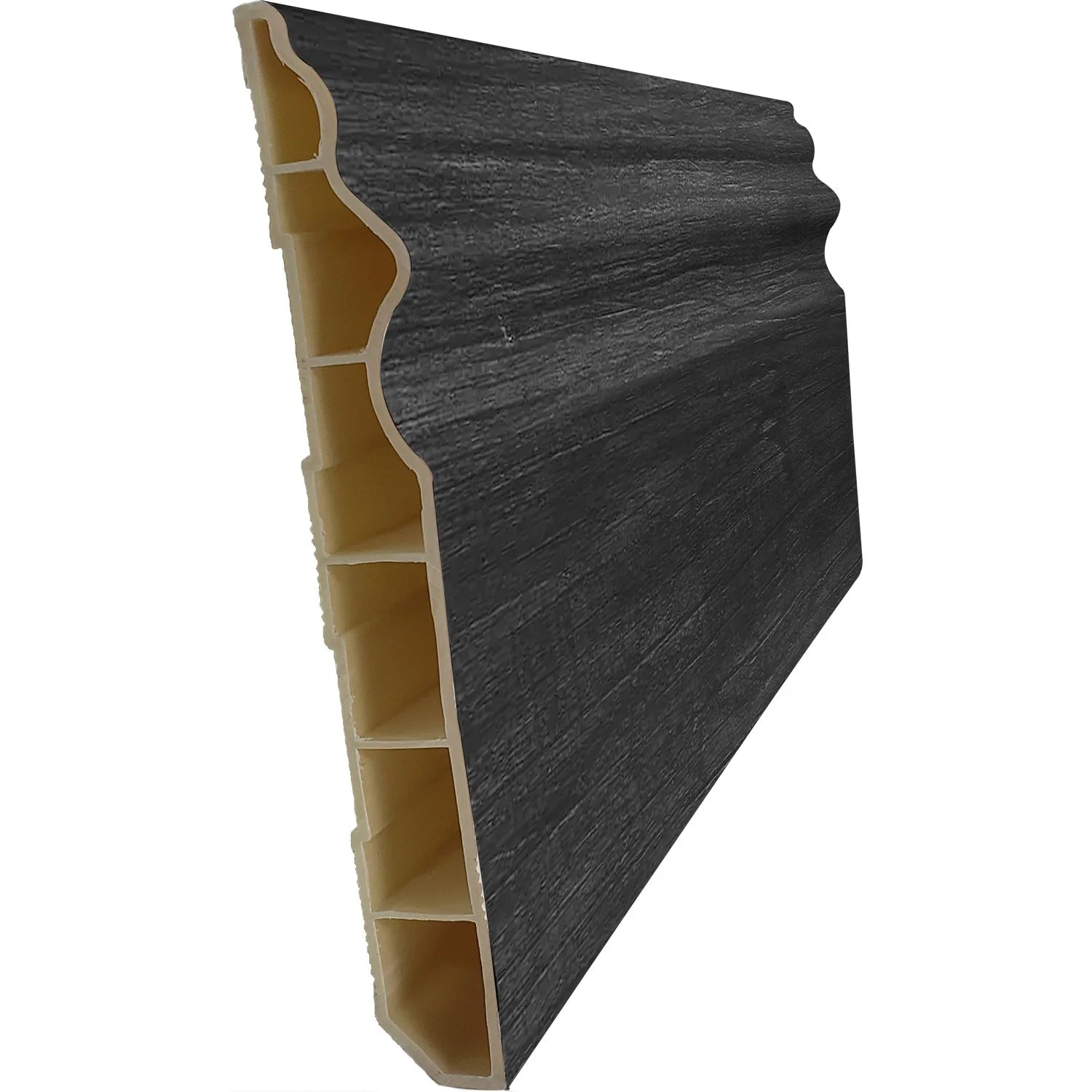 Rodapié / Zócalo PVC Para Piso SPC- Color: Ébano– Tienda Oficial ...