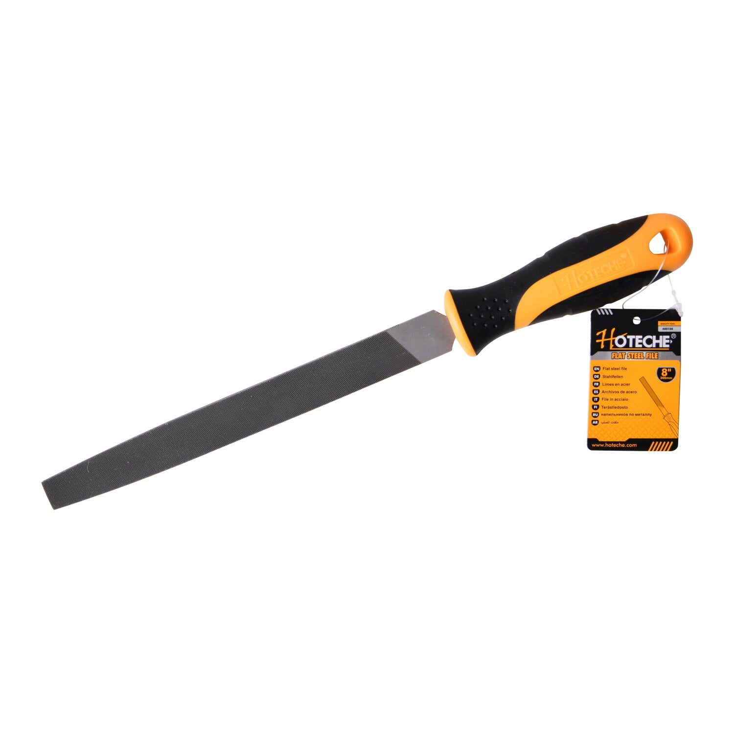 Lima de acero plano de 10 "/ 250 mm– Carbone Store CR